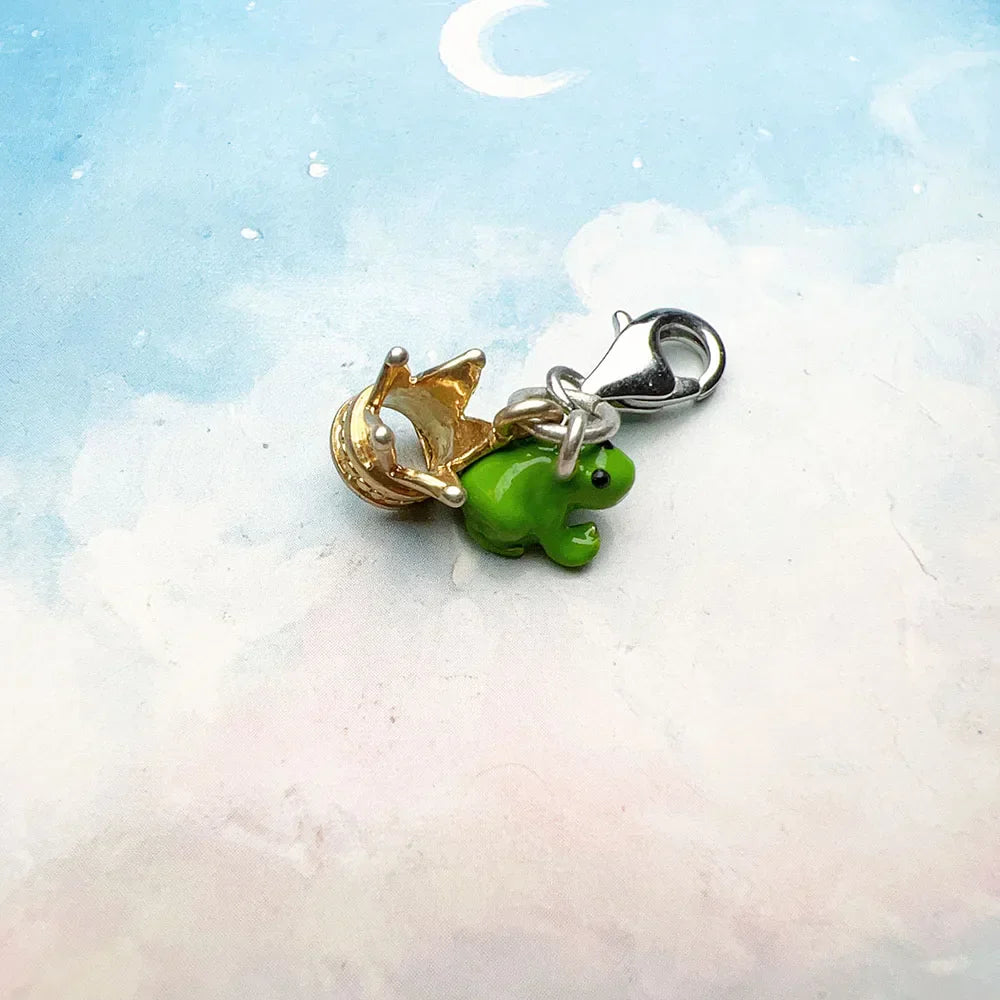 Frog Prince Charm 🐸👑 - Fits Pandora Bracelets – Planet Charms