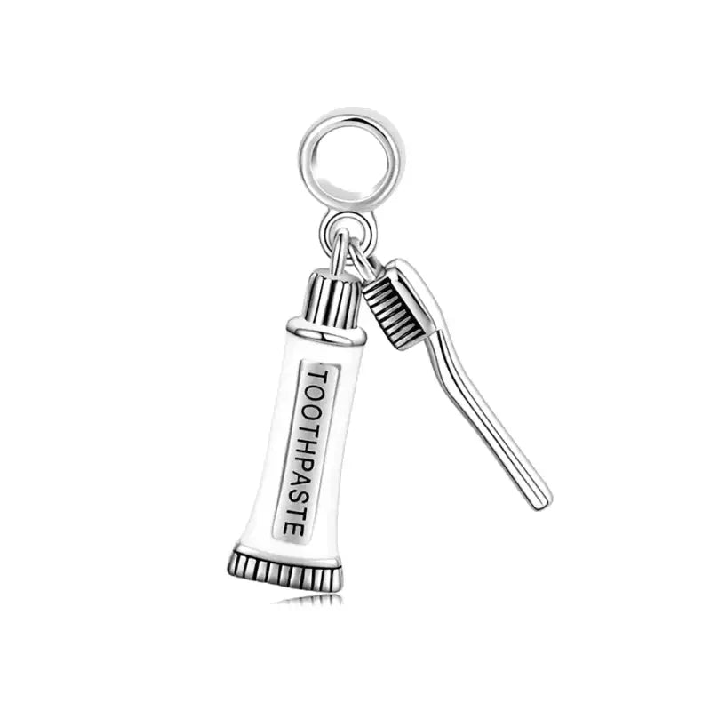 Toothpaste Charm 🪥 - Fits Pandora Bracelets – Planet Charms