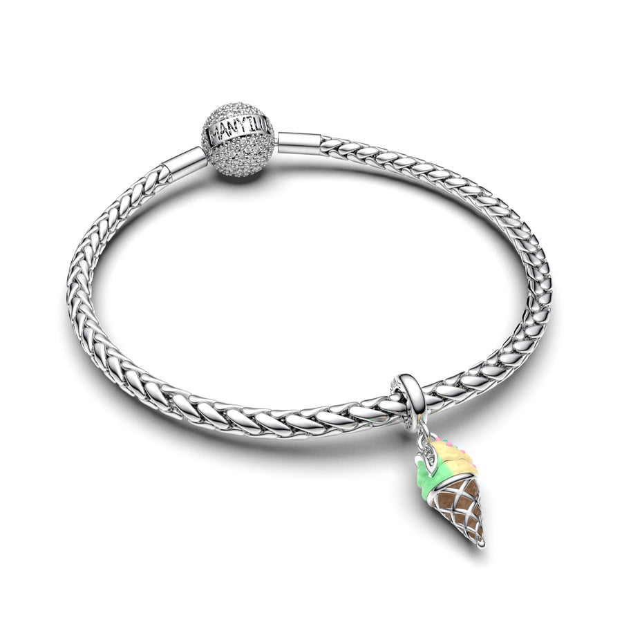Ice Cream Charm | Pandora Bracelet Compatible – Planet Charms