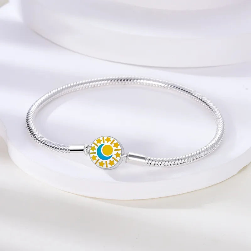 Sun & Moon Charm Bracelet - Pandora Bracelet Compatible – Planet Charms