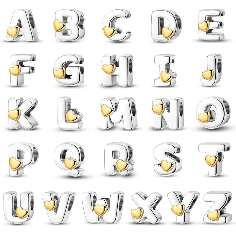 Gold Letter G Charm | Pandora Bracelet Compatible – Planet Charms