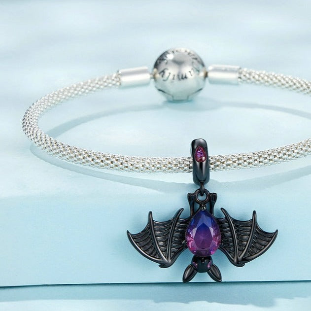 Bat Charm 🦇 - Fits Pandora Bracelets – Planet Charms