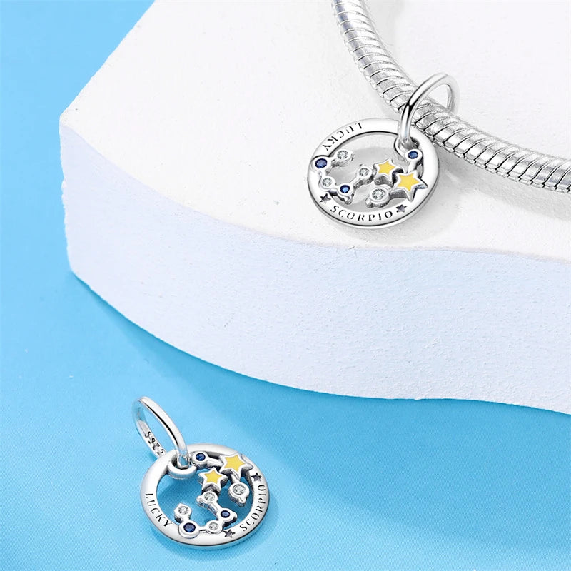 Lucky Scorpio Charm ♏🍀 - Fits Pandora Bracelets – Planet Charms