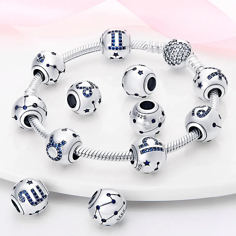 Virgo Zodiac Charm ♍ - Fits Pandora Bracelets – Planet Charms
