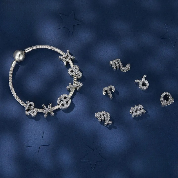 Sparkling Leo Charm ♌ - Fits Pandora Bracelets – Planet Charms