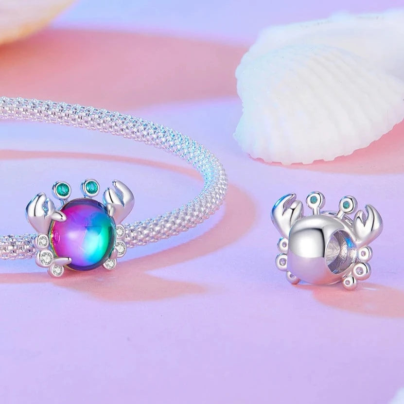 Blue Crab Charm | Pandora Bracelet Compatible – Planet Charms