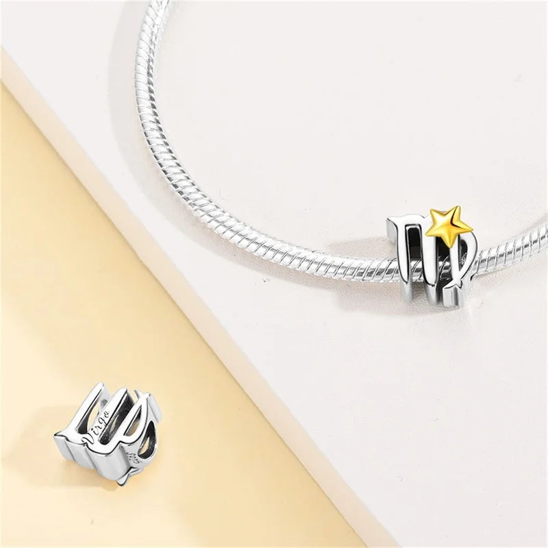 Virgo Star Sign Charm ♍ - Fits Pandora Bracelets – Planet Charms