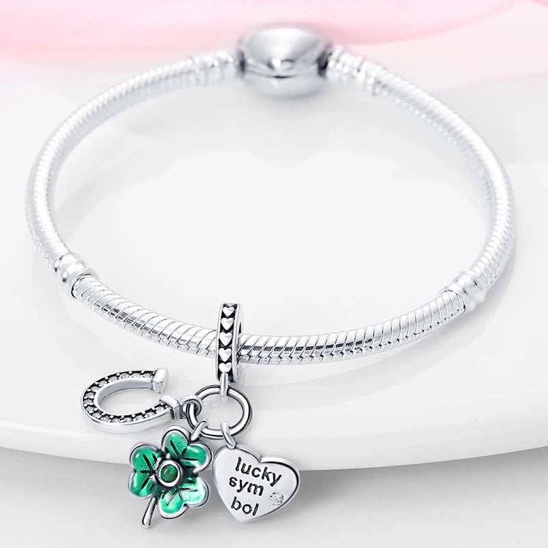 Lucky Symbols Charm 🍀 - Fits Pandora Bracelets – Planet Charms
