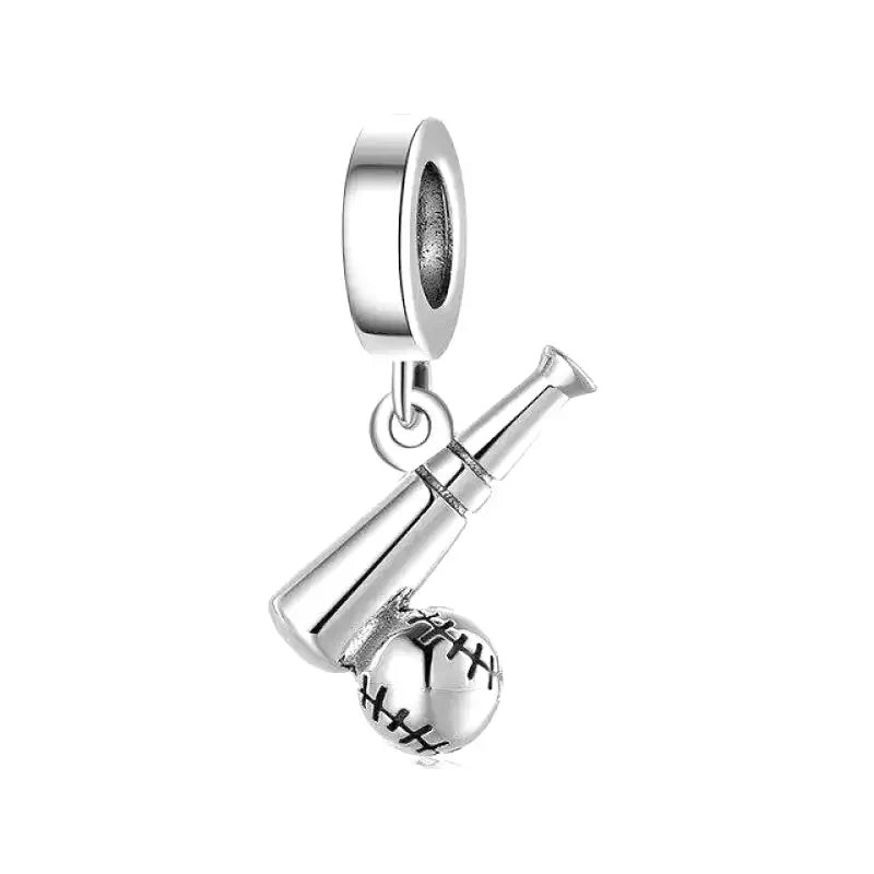 Baseball Bat Charm 🏏 - Fits Pandora Bracelets – Planet Charms