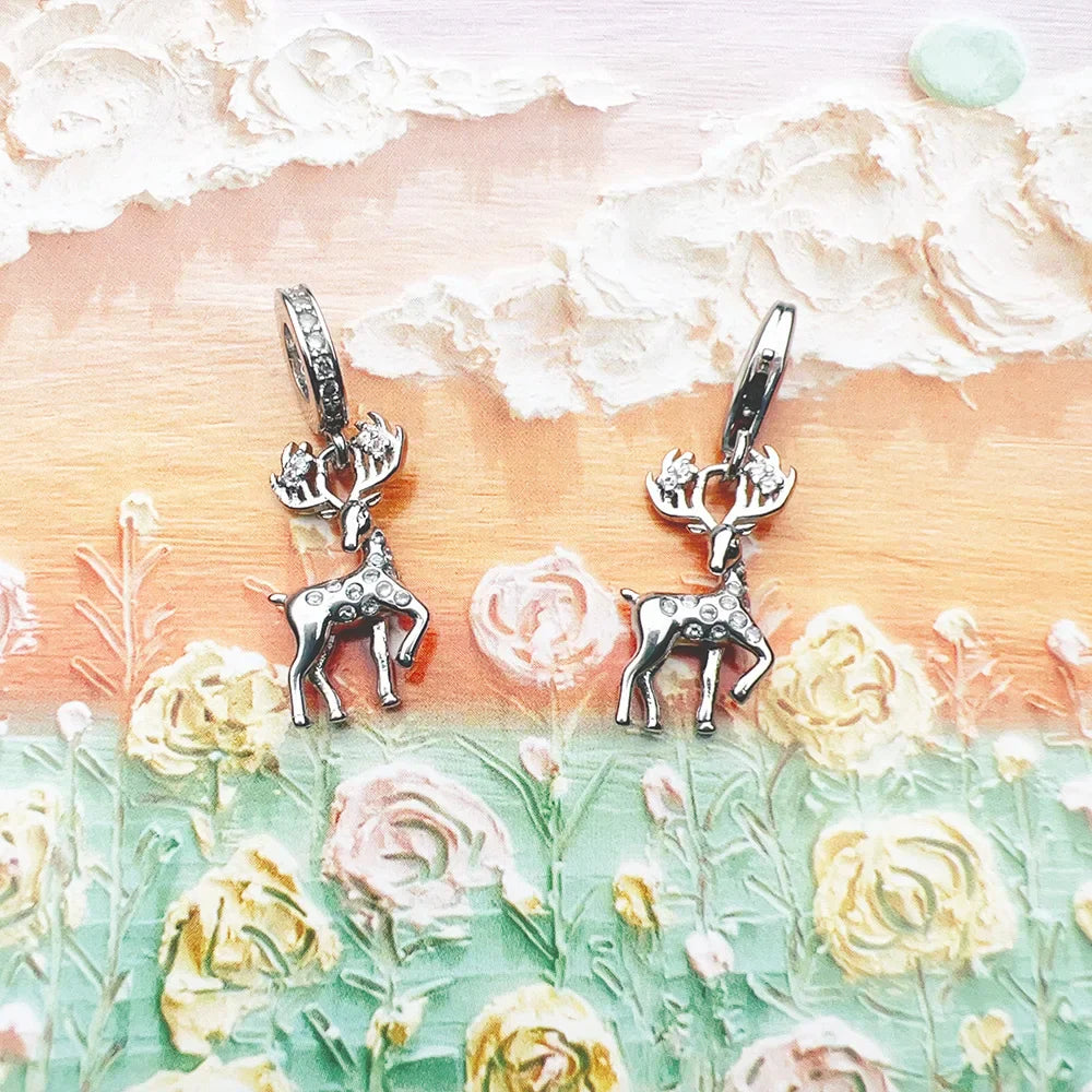 Deer Charm 🦌 - Fits Pandora Bracelets – Planet Charms