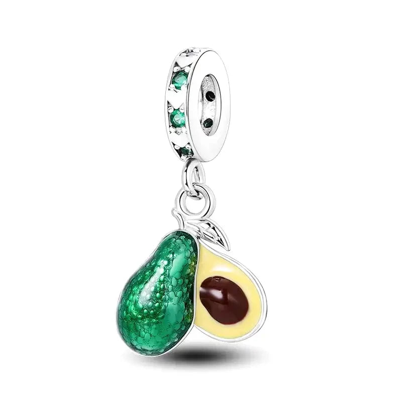 Double Avocado Charm 🥑 - Fits Pandora Bracelets – Planet Charms