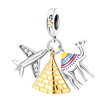 Travel & Country Charms for Pandora Bracelets | 925 Silver – Planet Charms