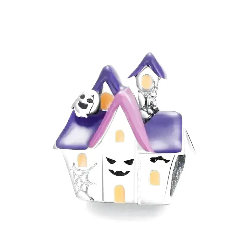 Haunted House Charm 🏚️ - Fits Pandora Bracelets – Planet Charms