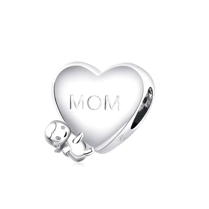 Hugging Mom Charm | Pandora Bracelet Compatible – Planet Charms