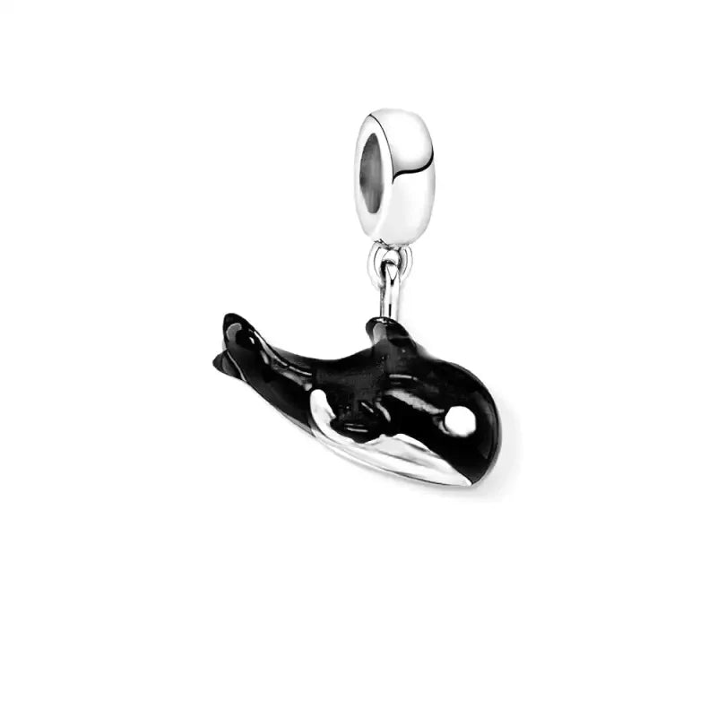 Killer Whale Charm 🐋 - Fits Pandora Bracelets – Planet Charms