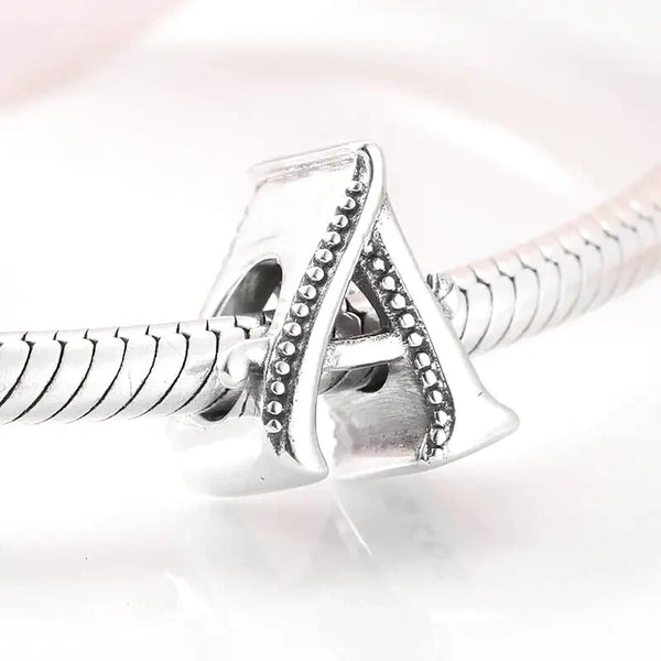 Letter A Charm 🅰️ - Fits Pandora Bracelets – Planet Charms