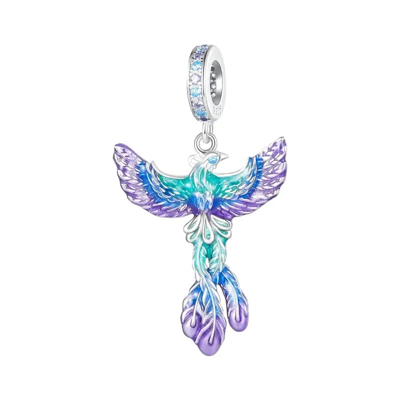 Phoenix Charm 🐦 - Fits Pandora Bracelets – Planet Charms