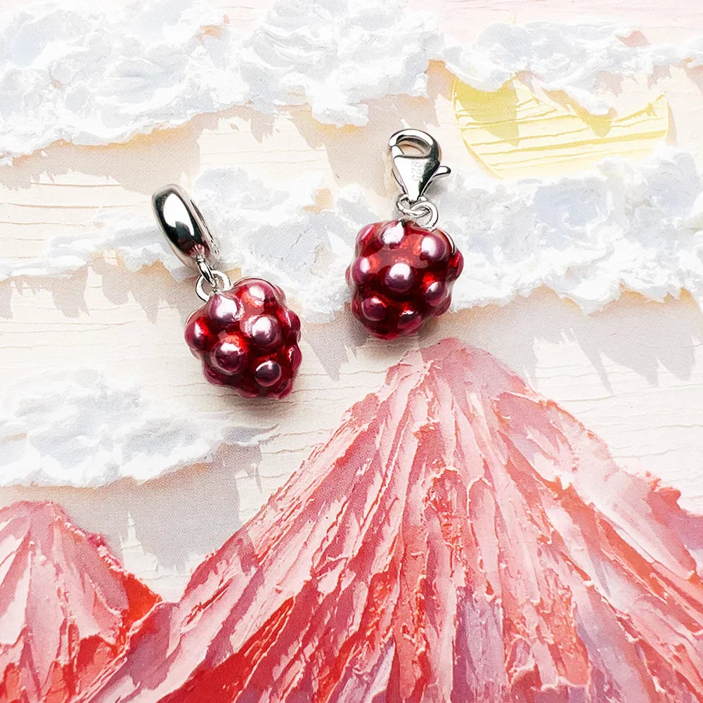 Raspberry Charm | Pandora Bracelet Compatible – Planet Charms