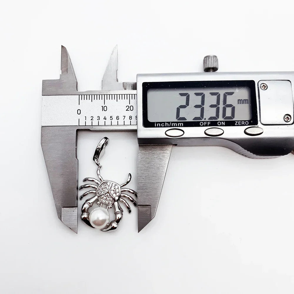 Silver Crab Charm 🦀 - Fits Pandora Bracelets – Planet Charms