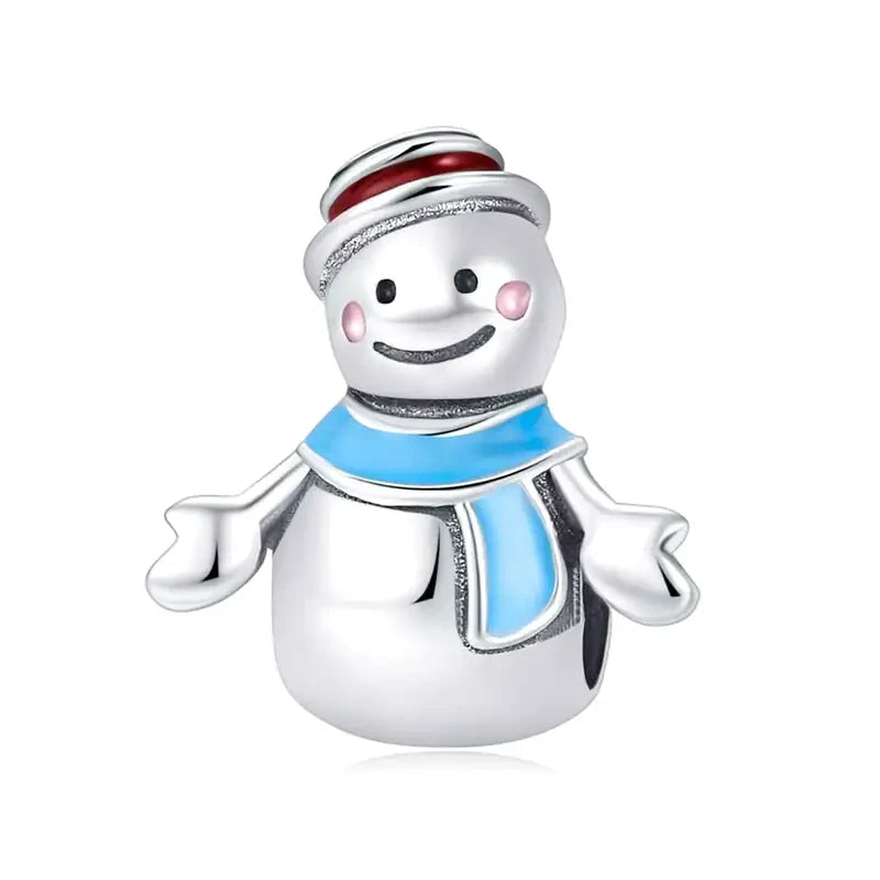 Snowman Charm ⛄ - Fits Pandora Bracelets – Planet Charms