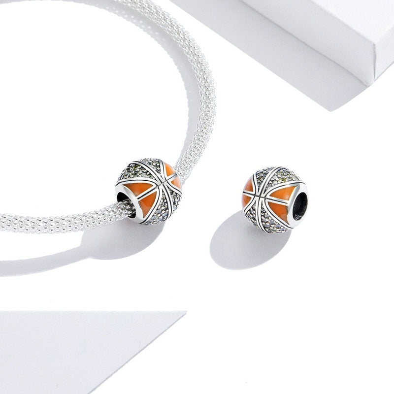 Basketball Charm | Pandora Bracelet Compatible – Planet Charms