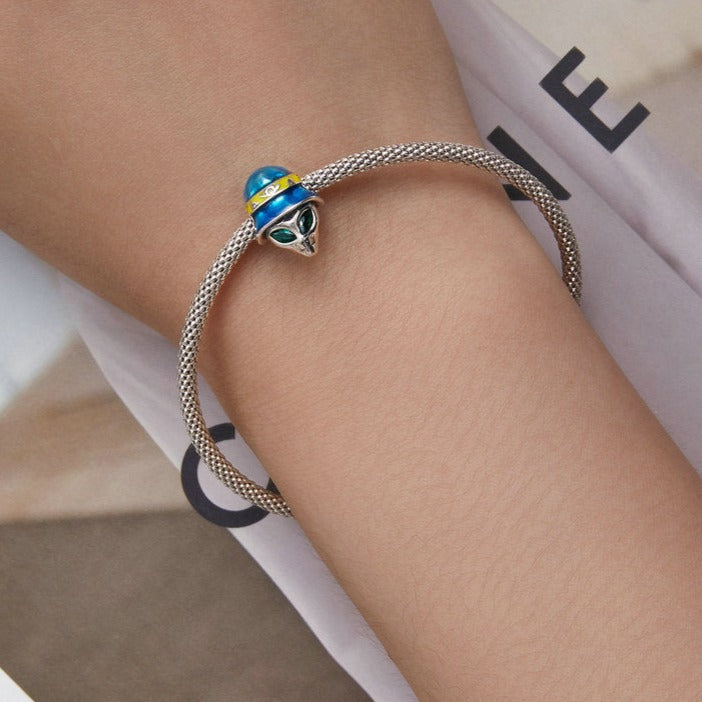 Alien Charm 👽 - Fits Pandora Bracelets – Planet Charms