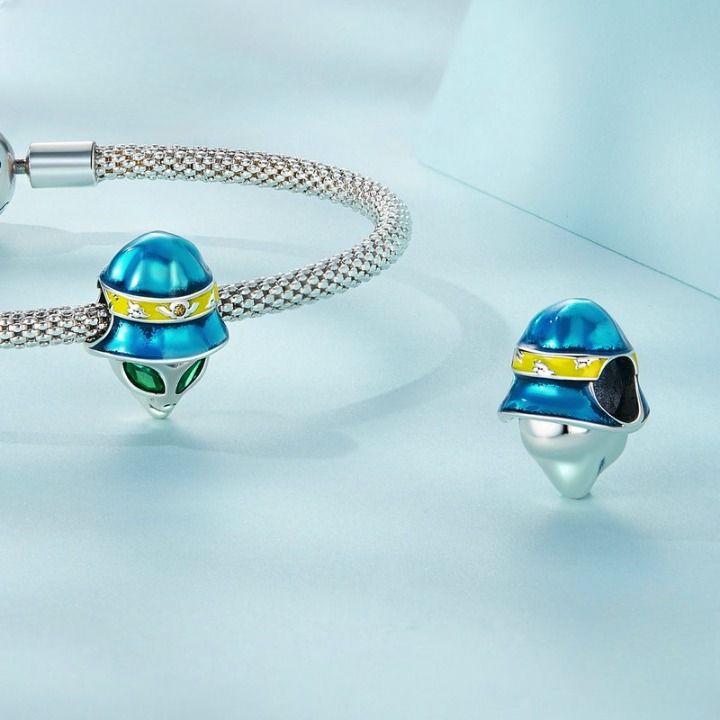 Alien Charm 👽 - Fits Pandora Bracelets – Planet Charms