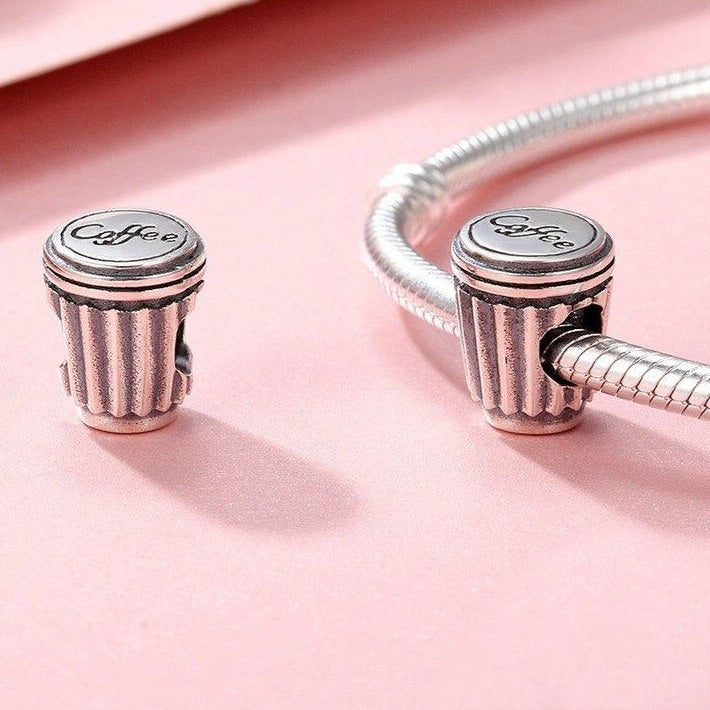 Coffee Cup Charm | Pandora Bracelet Compatible – Planet Charms