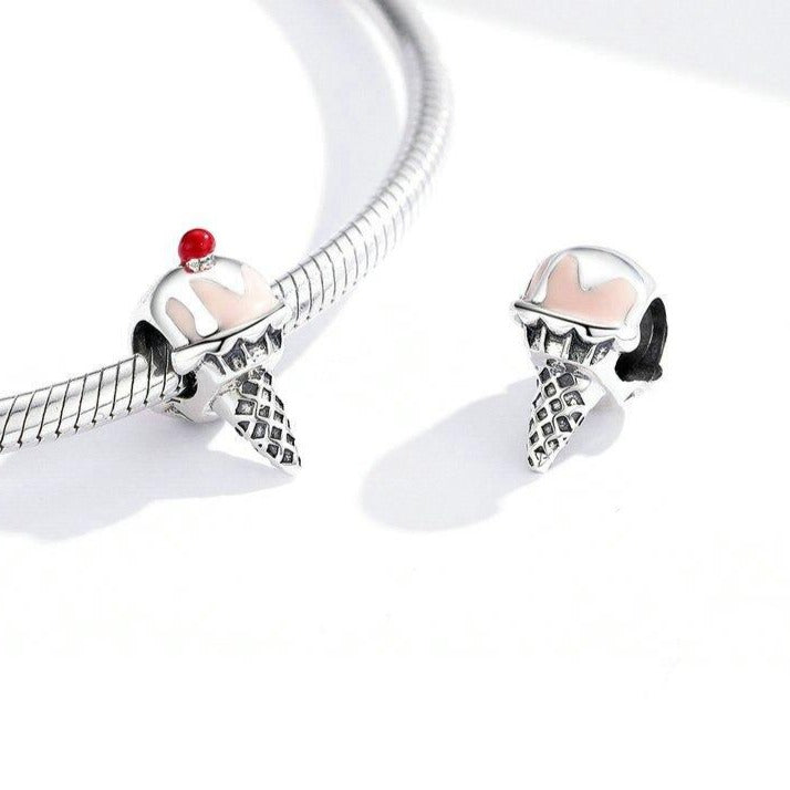 Ice Cream Charm 🍨 - Fits Pandora Bracelets – Planet Charms