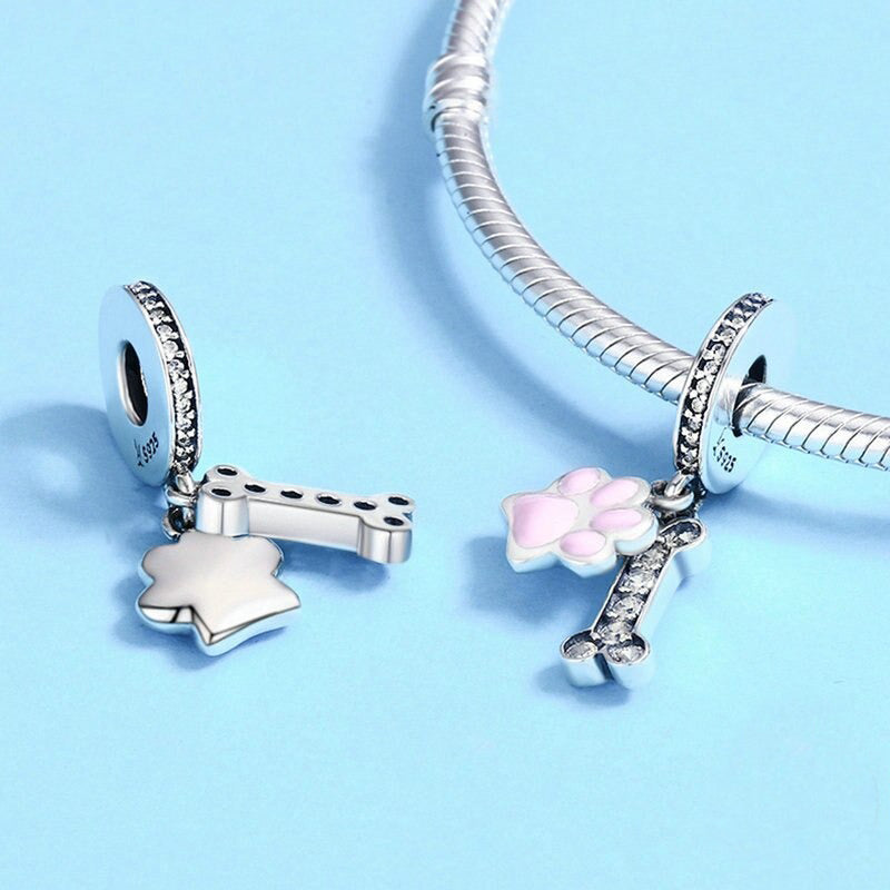 Dog Bone Charm | Pandora Bracelet Compatible – Planet Charms