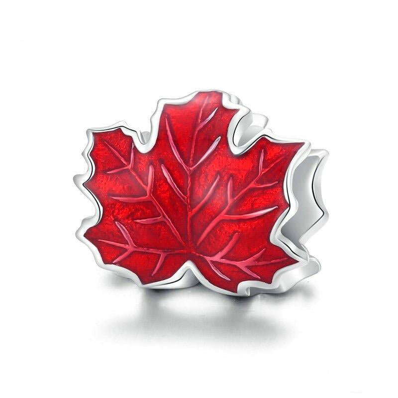 Maple Leaf Charm | Pandora Bracelet Compatible – Planet Charms